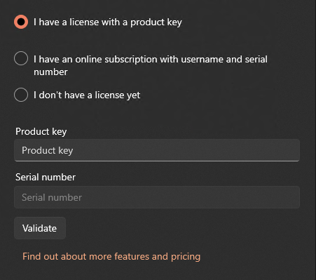 What is the difference between Online-subscription and license with ...